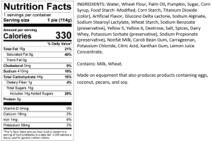 4″ Table Talk Snack Size Pumpkin Pie - Table Talk Pies