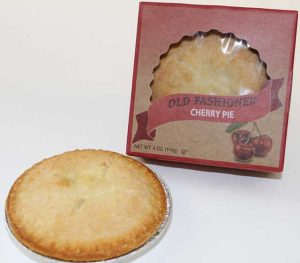 4″ Old Fashioned Snack Size Cherry Pie - Table Talk Pies
