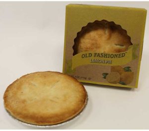 4″ Old Fashioned Snack Size Lemon Pie - Table Talk Pies