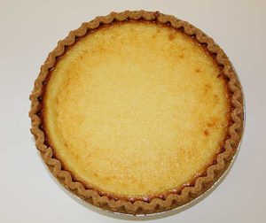 10-inch Egg Custard Dessert Pie - Table Talk Pies