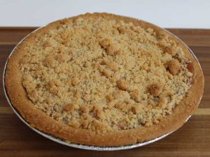 9-inch Gourmet Apple Crumb Pie - Table Talk Pies