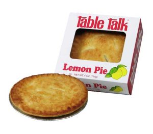 4″ Table Talk Snack Size Lemon Pie - Table Talk Pies