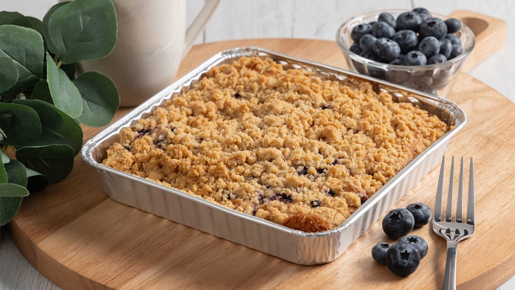 Wild Blueberry Crumb Cake - Table Talk Pies